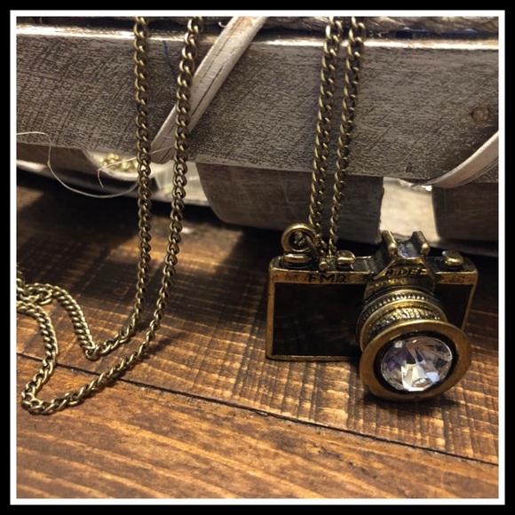 Jewelry | Vintage Style Camera Necklace | Poshmark